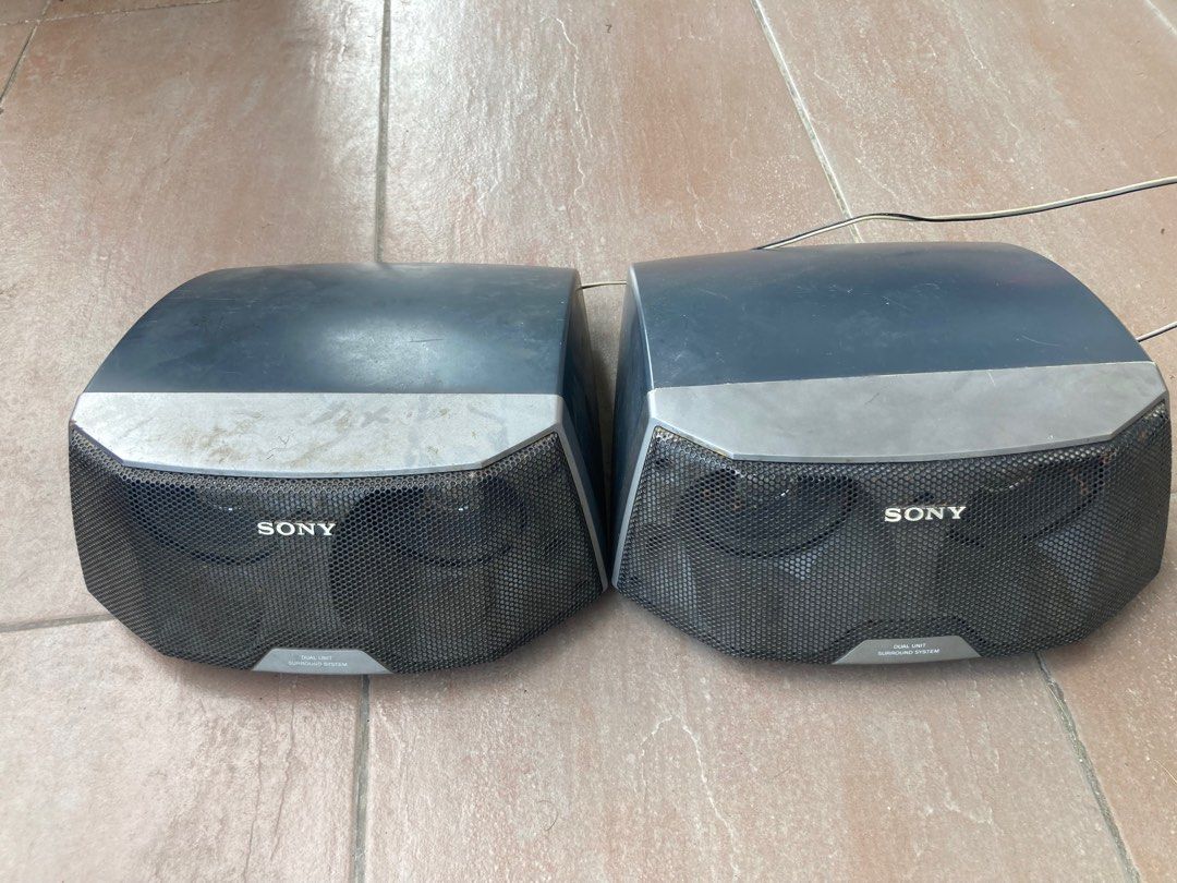 Sony surround speaker, Audio, Soundbars, Speakers & Amplifiers on Carousell