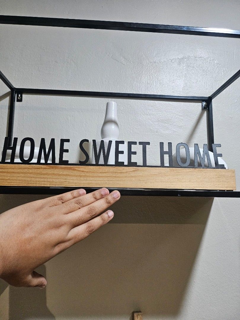 SSF Home sweet home signage, Furniture & Home Living, Home Decor ...