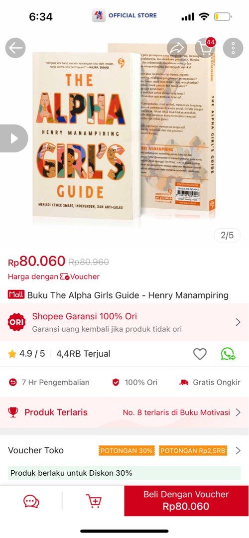 The alpha girl’s guide - buku pengembangan diri, Buku & Alat Tulis ...