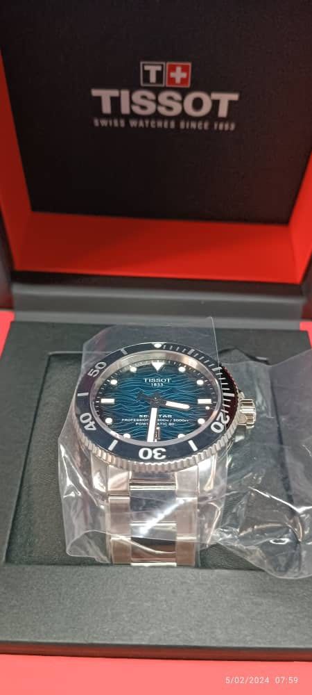 tissot seamaster 2000 powermatic 80, Men's Fashion, Watches ...