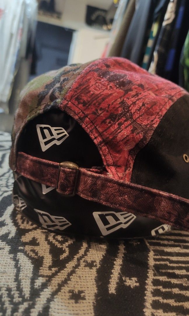 TOPI 5 PANEL NEW ERA, Fesyen Pria, Aksesoris, Topi di Carousell