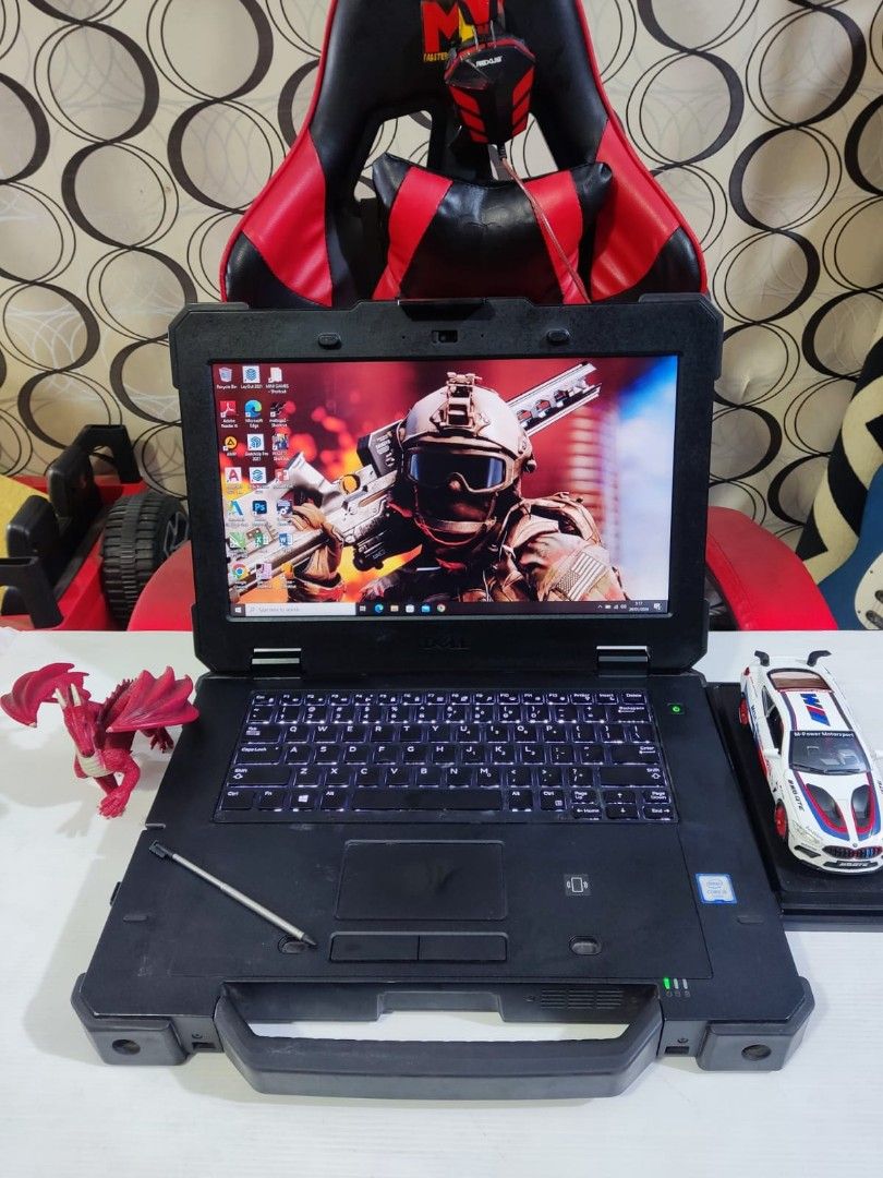 [TOUCHSCREEN] Laptop Militer Dell RUGGED 7414 V15 Core i5-6300 RAM 8Gb ...