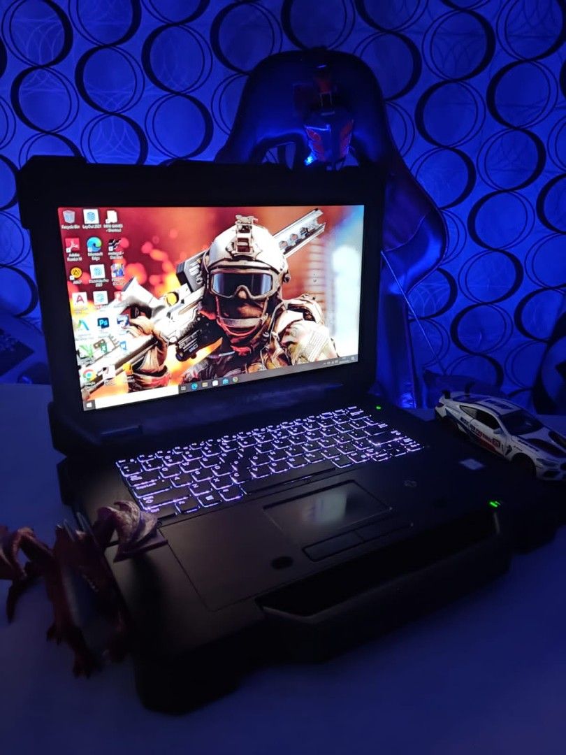 [TOUCHSCREEN] Laptop Militer Dell RUGGED 7414 V15 Core i5-6300 RAM 8Gb ...