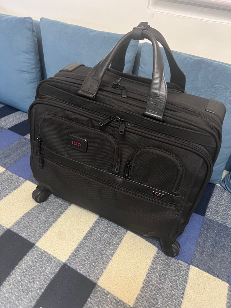 Tumi Alpha3 Trolley Pilot Bag, Men's Fashion, Bags, Briefcases on Carousell