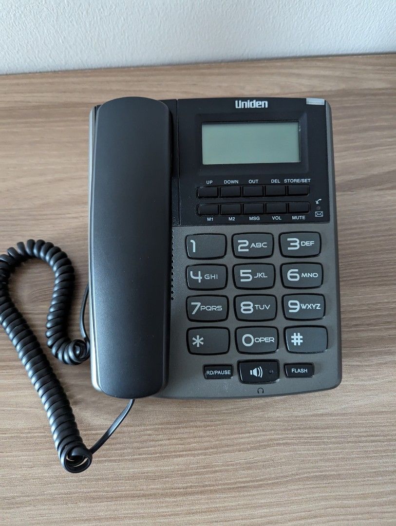Uniden Corded Landline Phone, TV & Home Appliances, Electrical ...