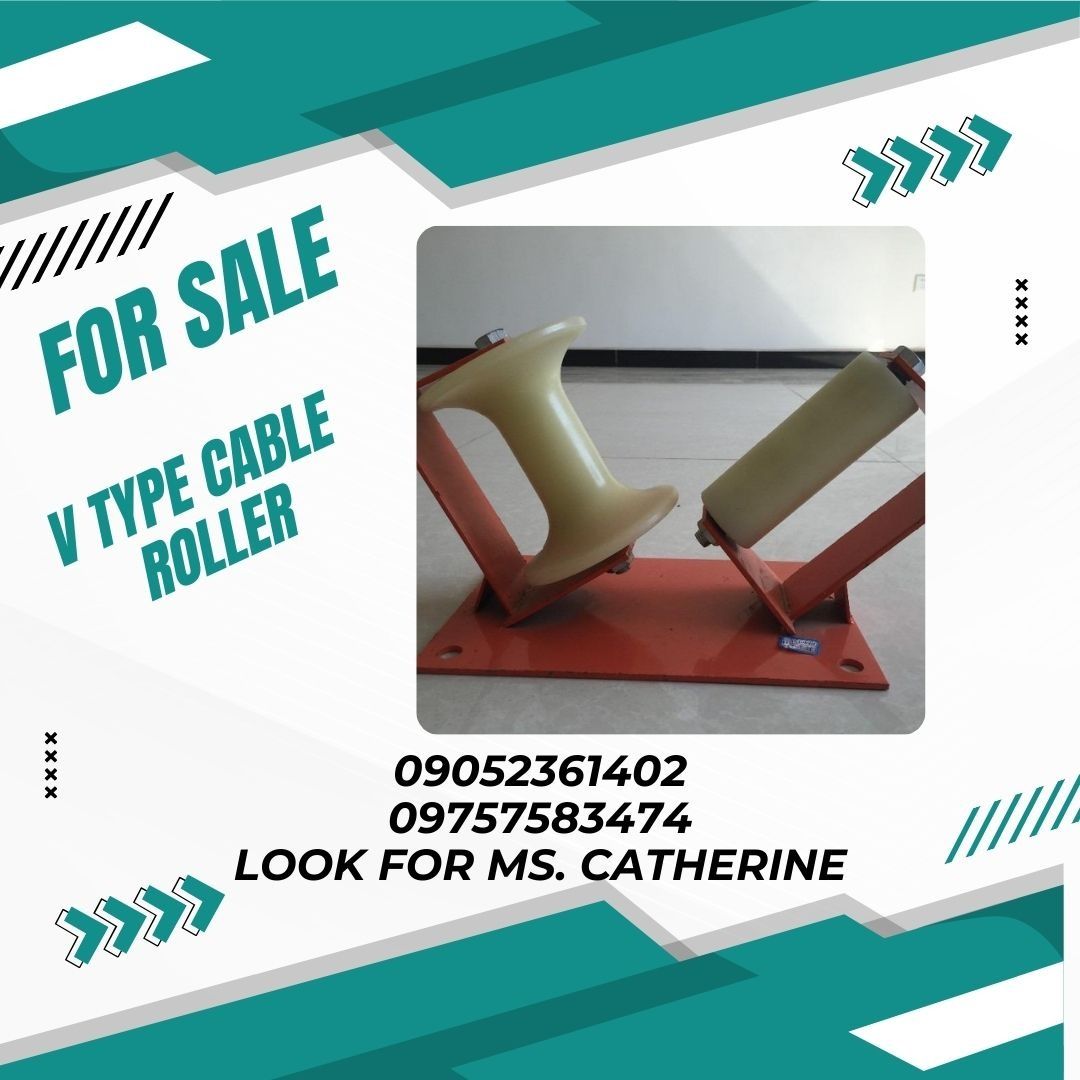 V TYPE CABLE ROLLER, Commercial & Industrial, Construction Tools ...