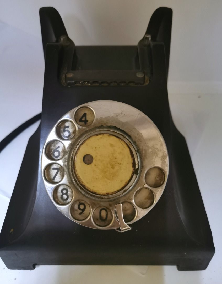 Vintage Bakelite Telephone 1950s, Hobbies & Toys, Collectibles ...