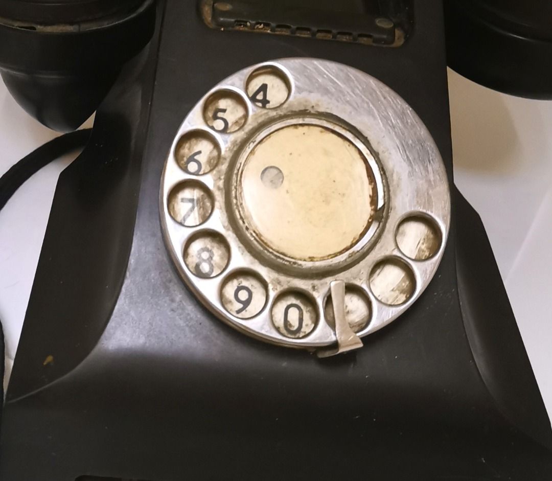 Vintage Bakelite Telephone 1950s, Hobbies & Toys, Collectibles ...