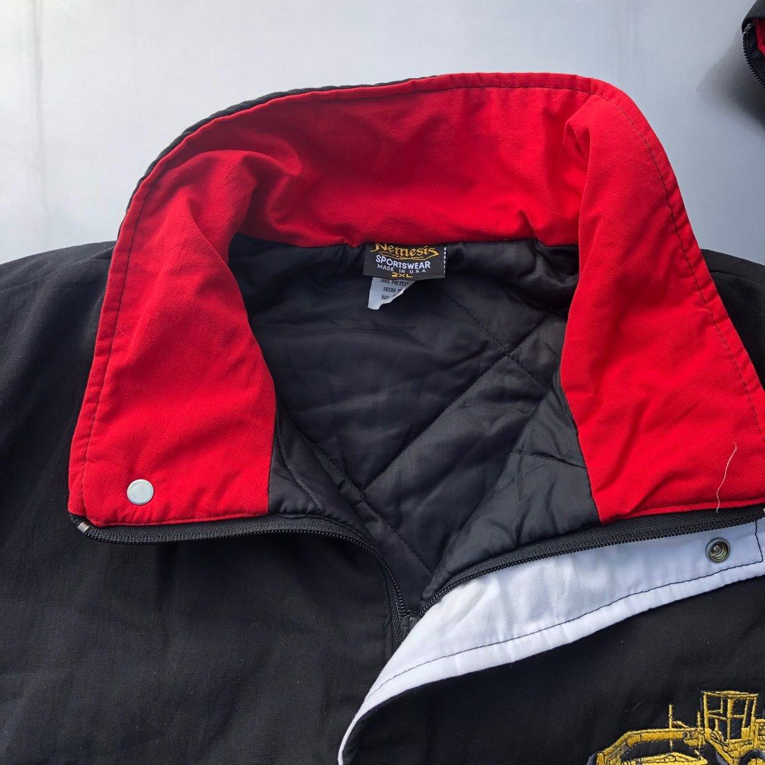 Vintage Nemesis Sportswear two toned Quilted Puffer jacket, Men's Fashion, Coats, Jackets and ...