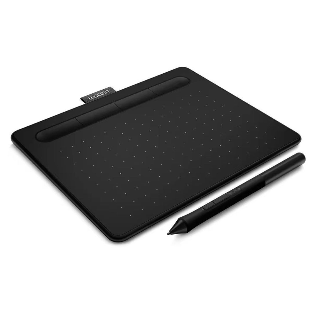 Wacom Intuos Small Drawing Tablet(CTL-4100WL/6” x 3.7”) Berry colour ...