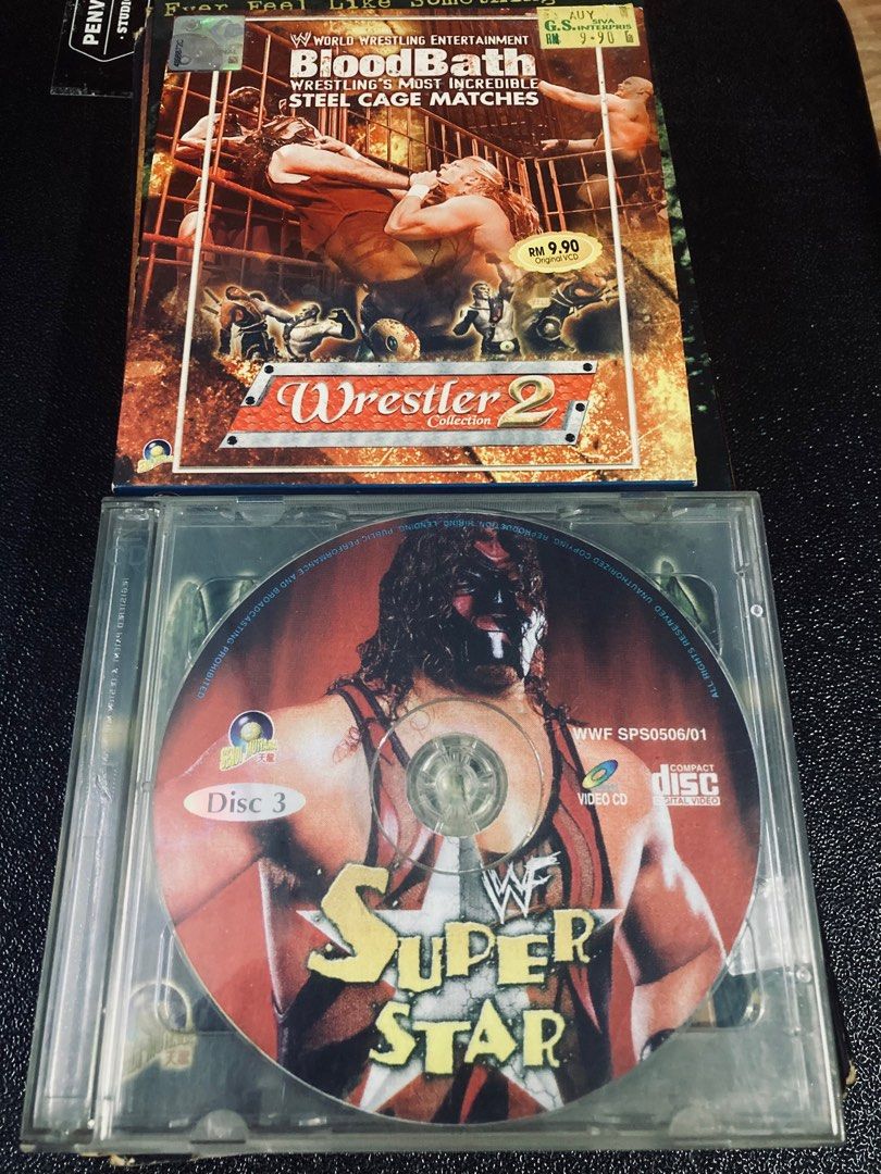 WWE WWF Classic vcd, Hobbies & Toys, Music & Media, CDs & DVDs on Carousell