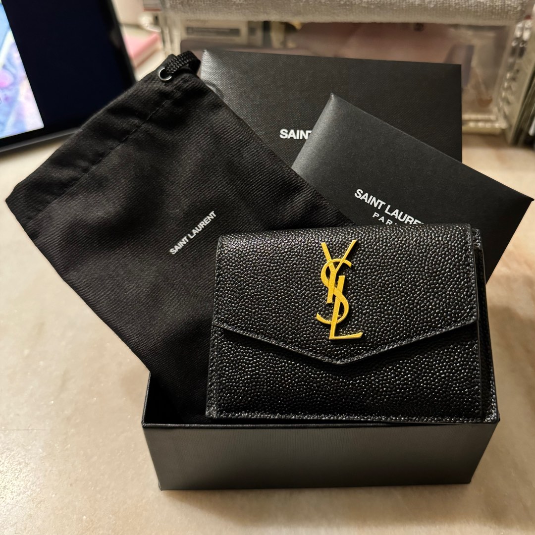 YSL Card Holder, Luxury, Bags & Wallets on Carousell