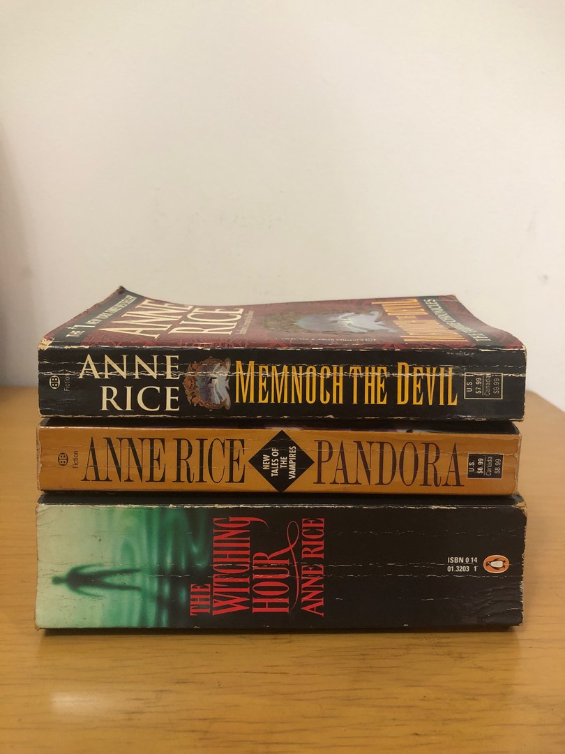 Anne Rice Novels, Buku & Alat Tulis, Buku di Carousell