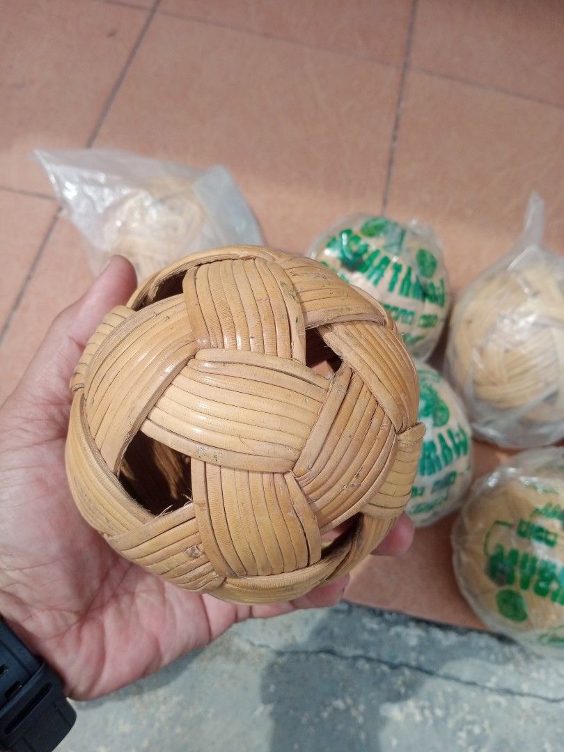 Bola takraw rotan cap badak NOS, Sports Equipment, Sports & Games ...