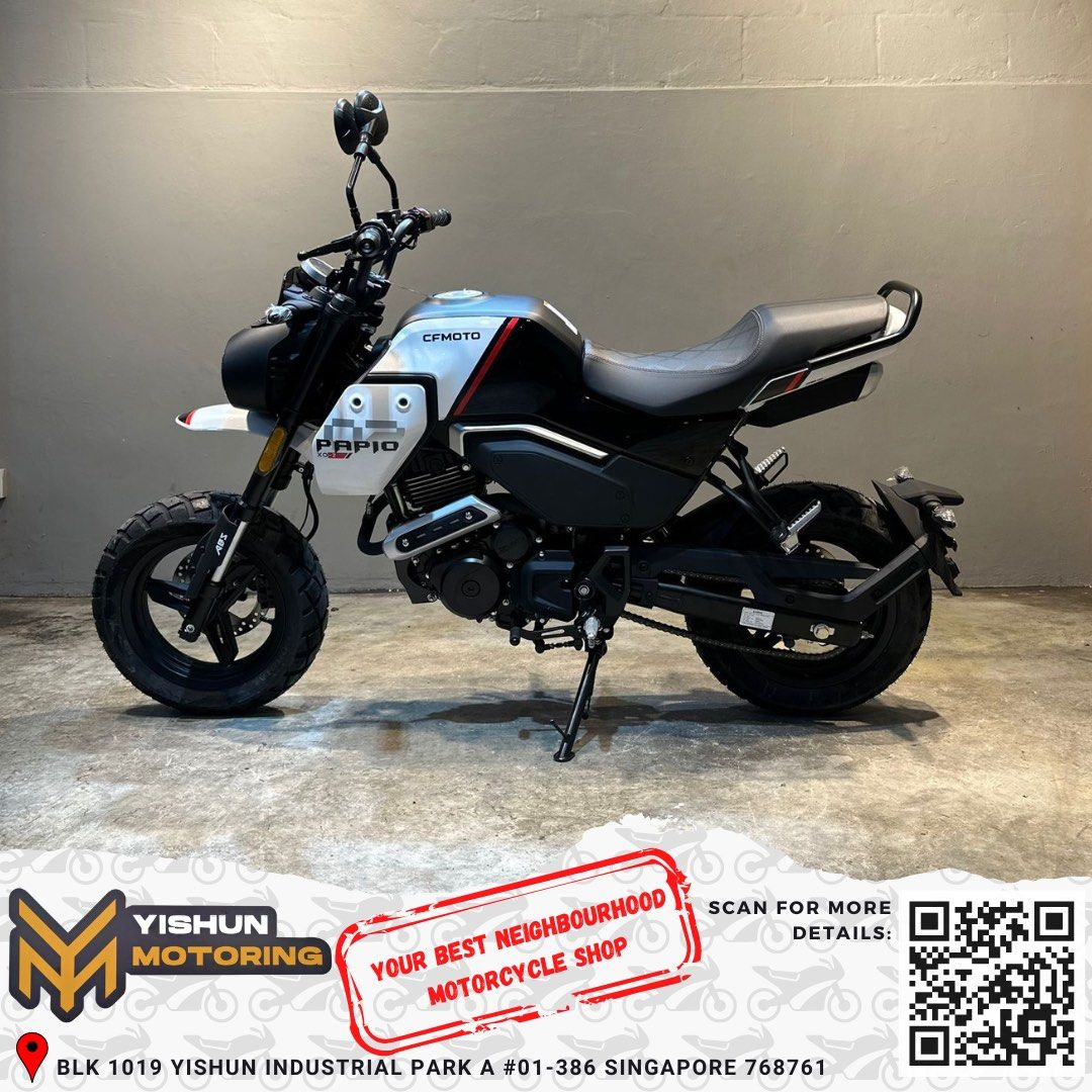CF MOTO XO PAPIO 125 TRAIL ABS ( NEW CFMOTO XO PAPIO125 TRAIL ABS - AUTHORIZED DEALER ) 2B ROAD ...