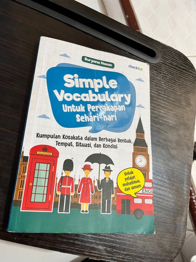 Buku simple vocabulary bahasa inggris, Buku & Alat Tulis, Buku ...