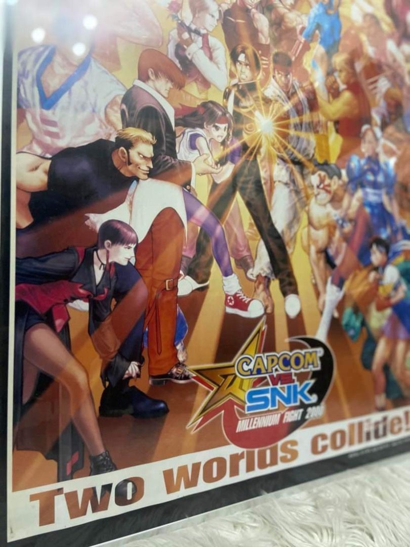 !SALE! Capcom vs SNK poster, Furniture & Home Living, Home Decor ...