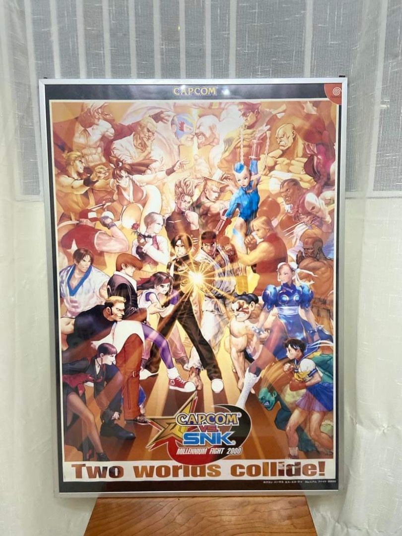 !SALE! Capcom vs SNK poster, Furniture & Home Living, Home Decor ...