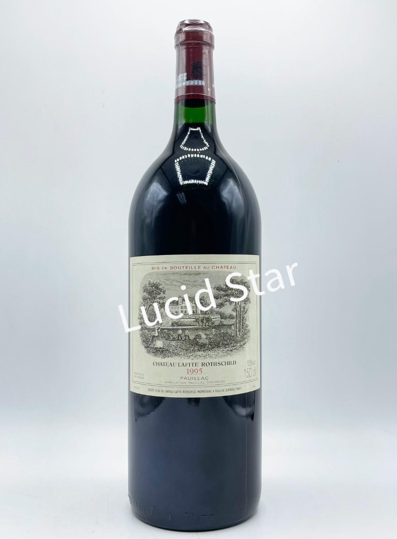 Chateau Lafite 1995 Magnum 拉菲莊. 一級莊 1500ml, 嘢食 & 嘢飲, 酒精飲料 - Carousell