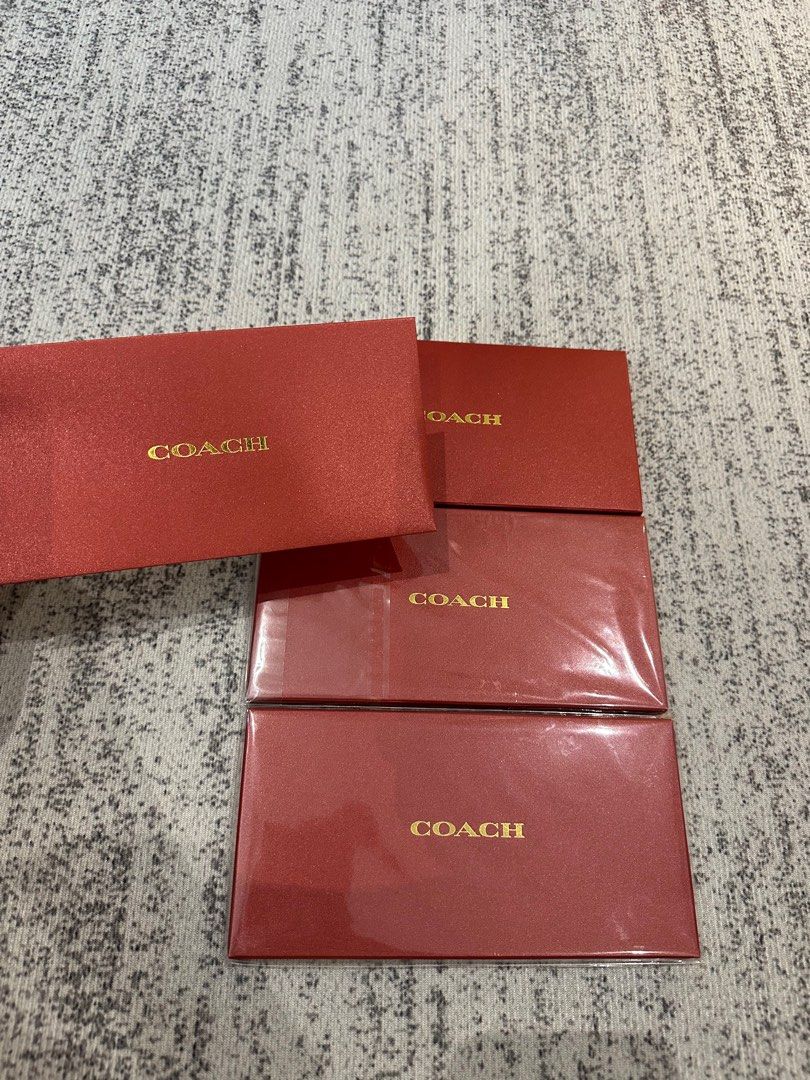 Coach Angpow Packet, Luxury, Accessories on Carousell