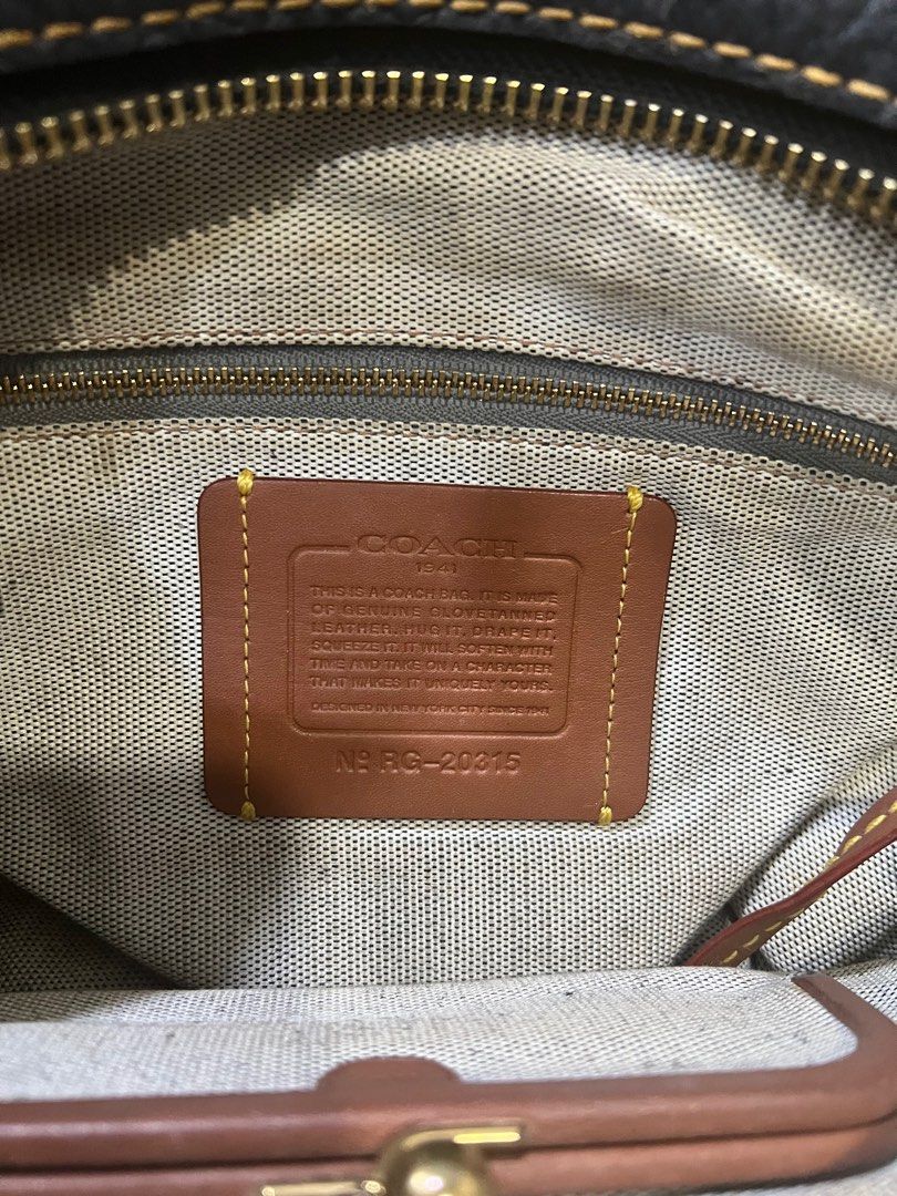 Coach Rough 2 ways bag, Luxury, Bags & Wallets on Carousell