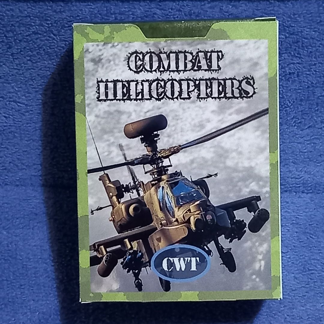 CWT Combat Helicopters Thick Edition Cards, Hobbies & Toys, Toys ...
