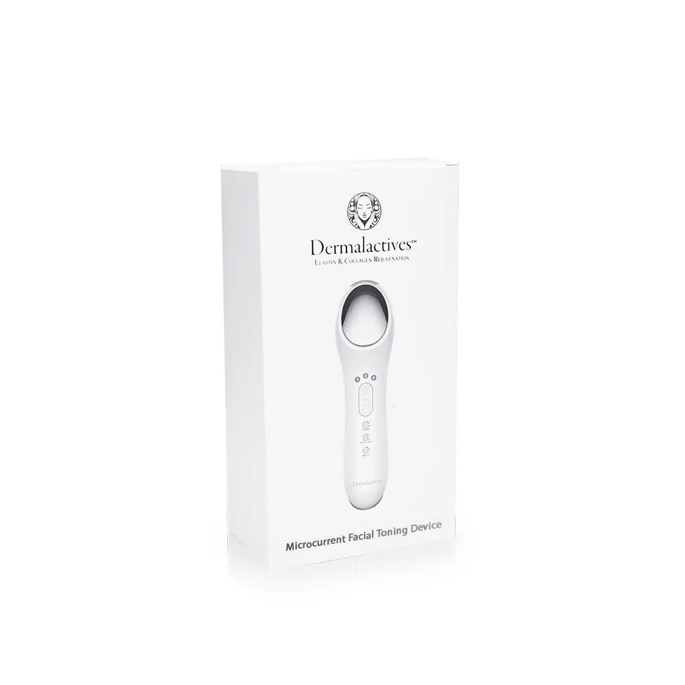 DERMALACTIVES Microcurrent Toning Face Device, Beauty & Personal Care ...