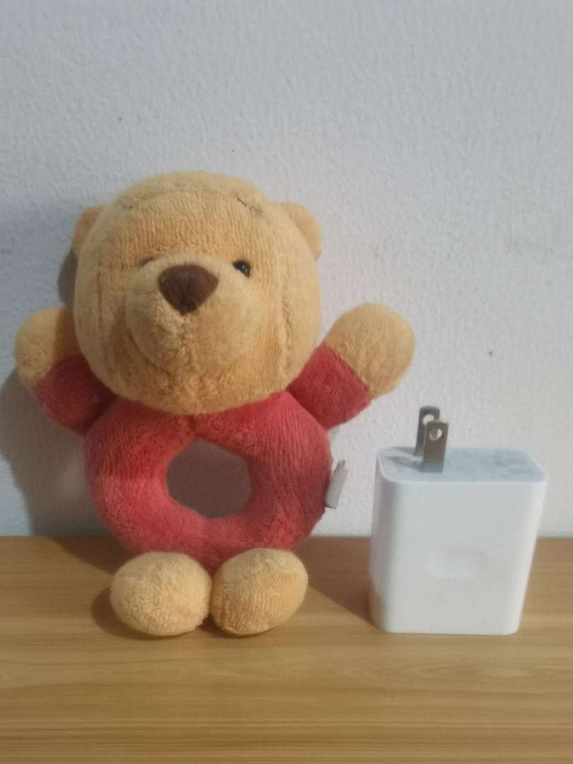 Disney - Winnie the Pooh Rattle, Hobbies & Toys, Toys & Games on Carousell