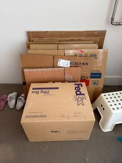 DHL Carton Boxes For Moving, Everything Else on Carousell