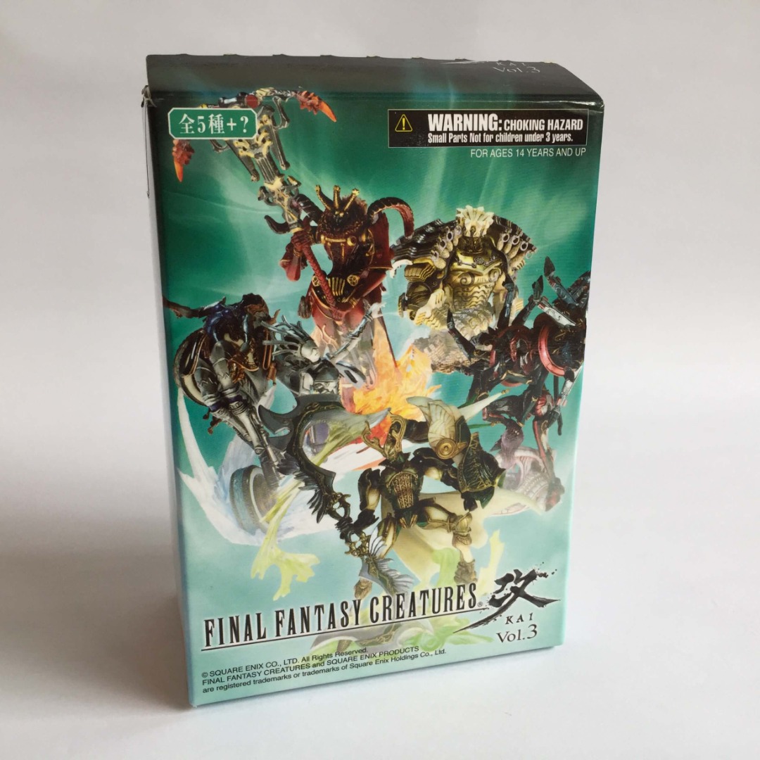 Final Fantasy Creatures KAI volume 3 Alexander Figure Square Enix ...