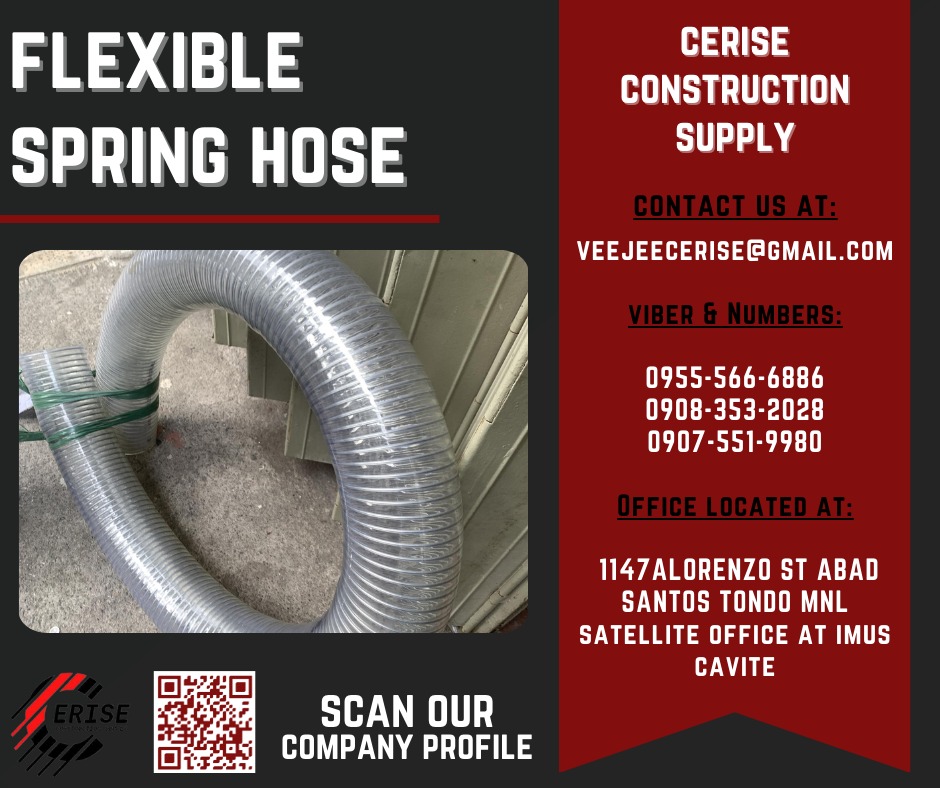 Flexible spring hose, Commercial & Industrial, Construction & Building ...