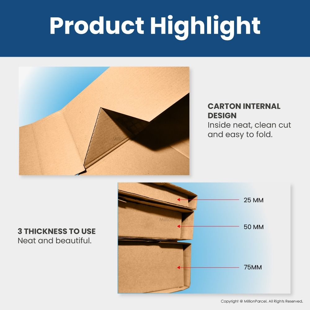 Frame & Book Carton Box - F series | Paper Box | Cardboard Box ...