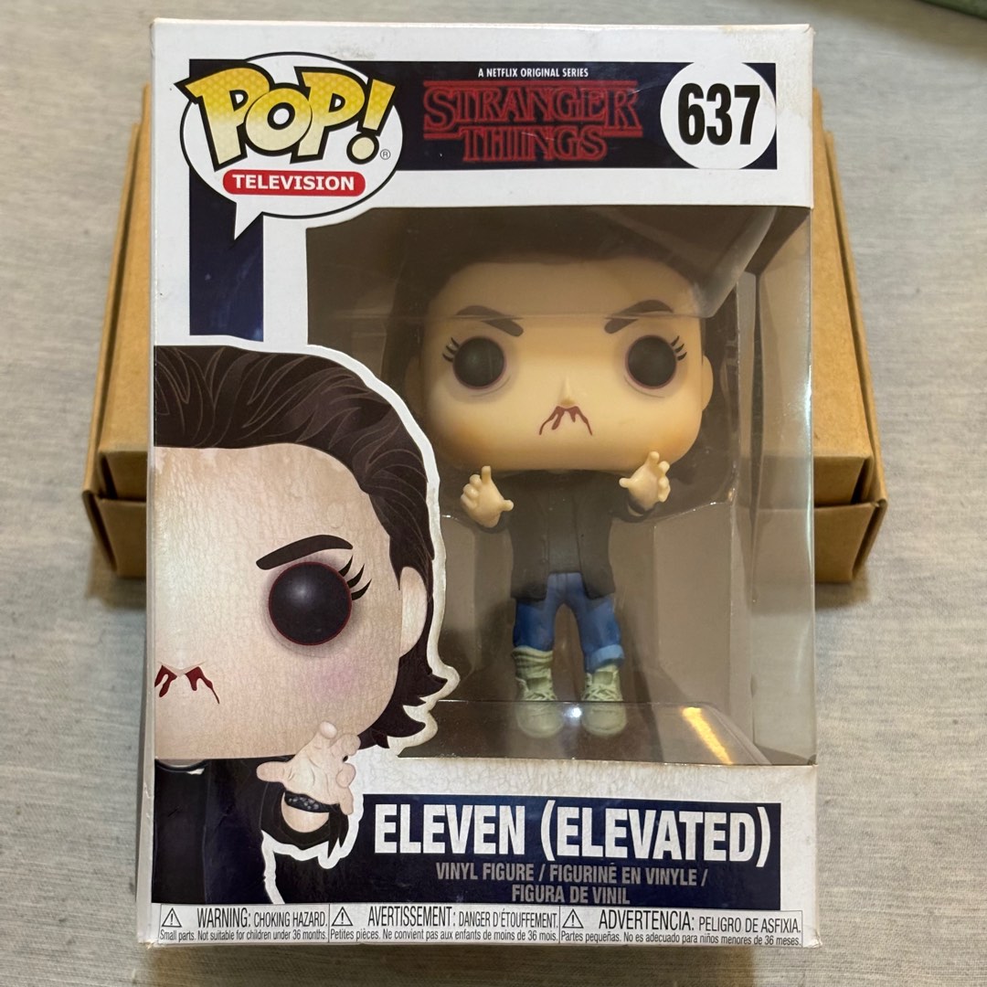 FUNKO POP - Stranger Things (Eleven Elevated) 637, Hobbies & Toys, Toys ...