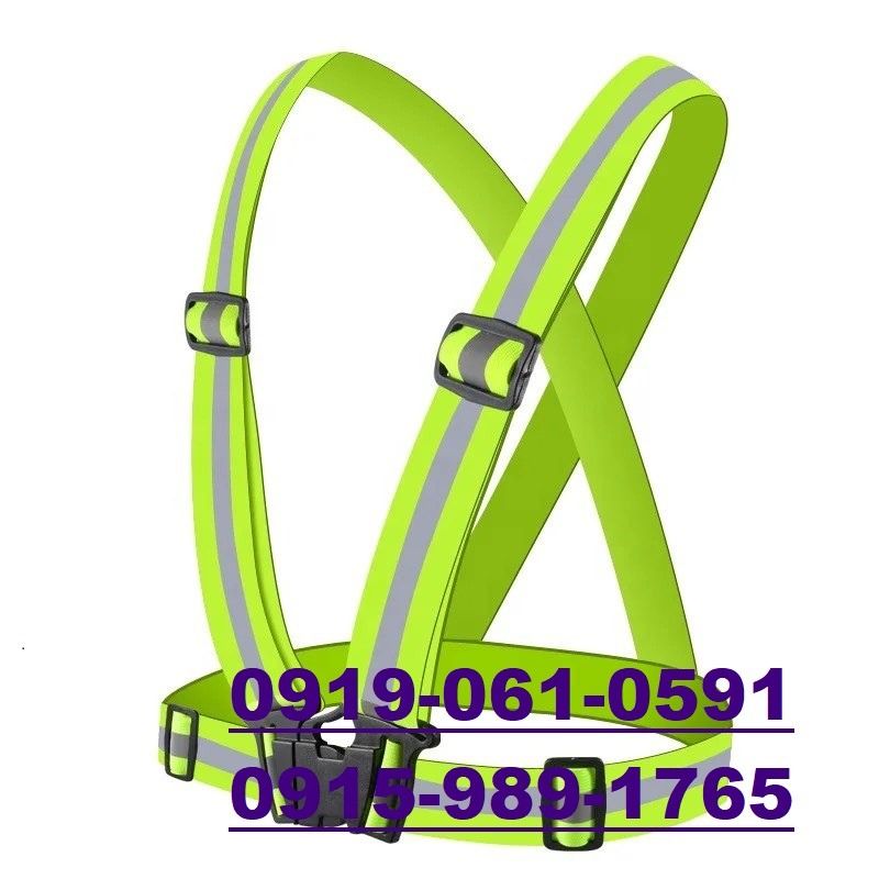 Garterized Reflectorized Safety Vest, Commercial & Industrial ...