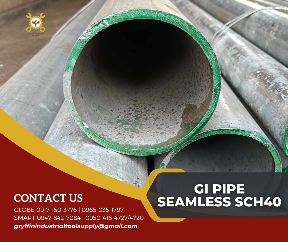 GI Pipe Seamless Sch40, Commercial & Industrial, Industrial Equipment ...