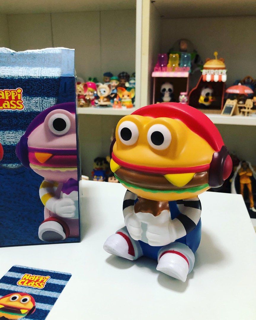 Happi Class Happy All The Time Blind Box Baby Burger Kun, Hobbies ...