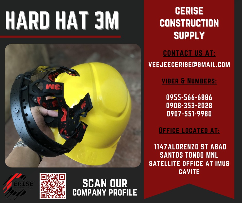Hard hat 3M, Commercial & Industrial, Construction & Building Materials ...