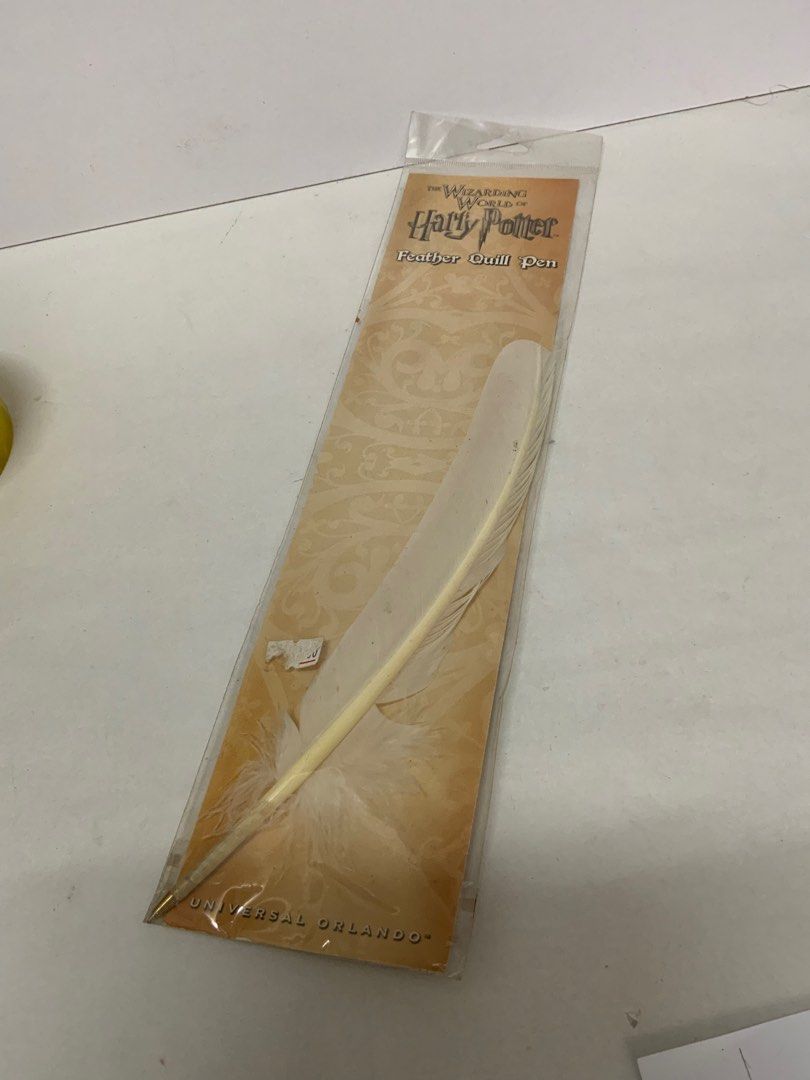 Harry Potter Original Merch Set (Wizarding World Quill, Hogwarts letter ...