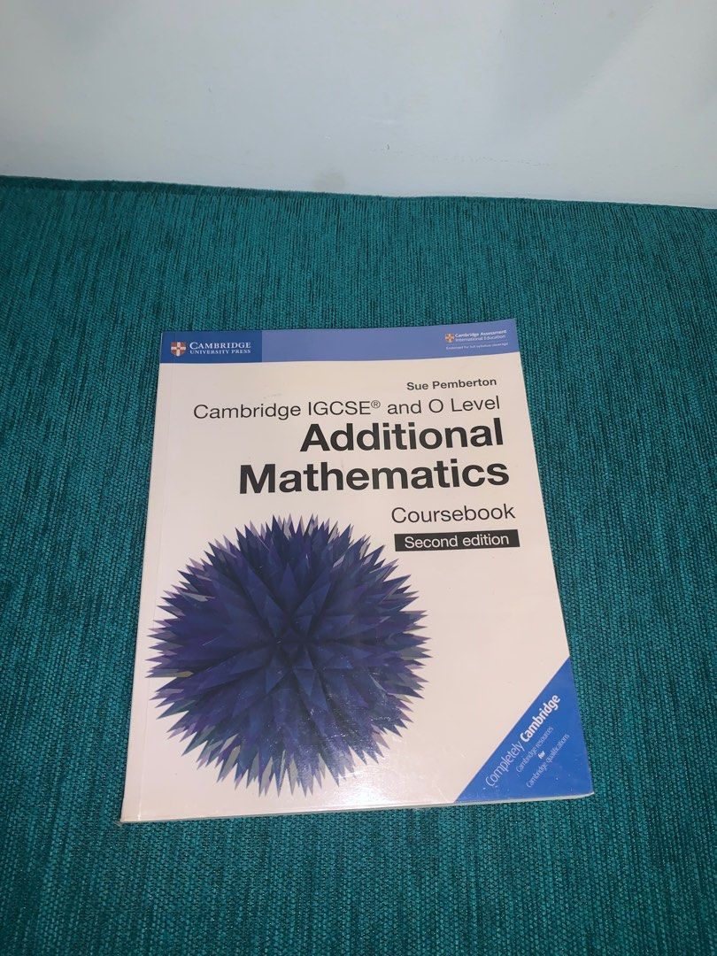 Igcse Additional Mathematics Textbook Hobbies And Toys Books