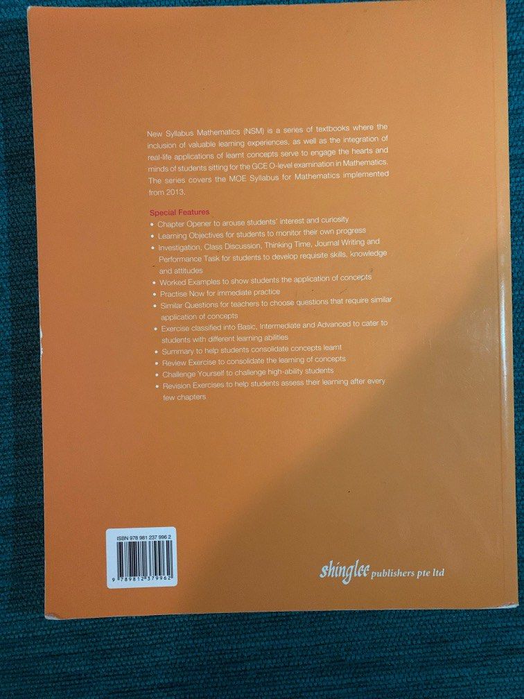 Igcse Mathematics Textbook 7th Edition Hobbies And Toys Books And Magazines Textbooks On Carousell