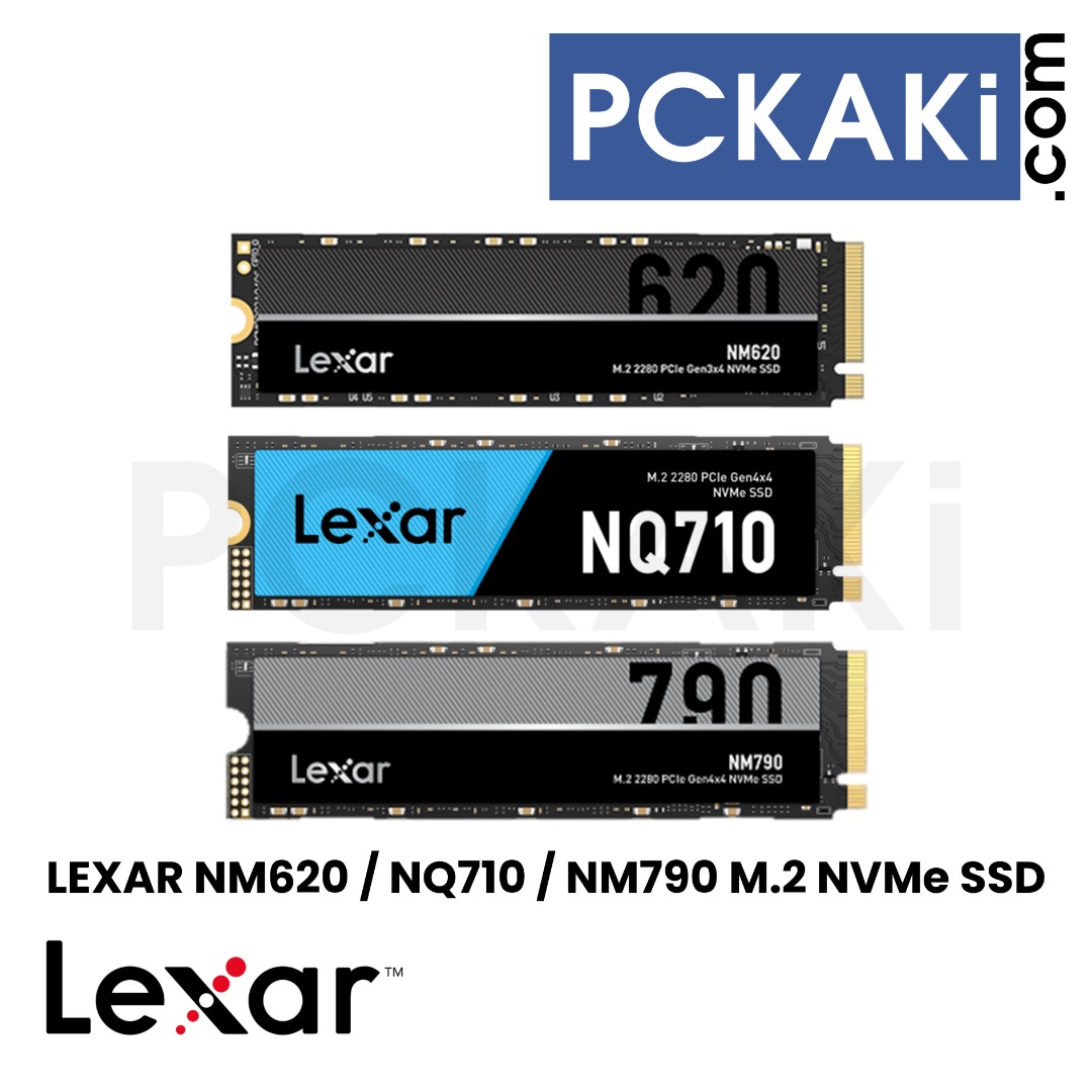 [IN STOCK] LEXAR NM620 NQ710 NM760 NM790 - M.2 NVMe v1.4 Solid State ...