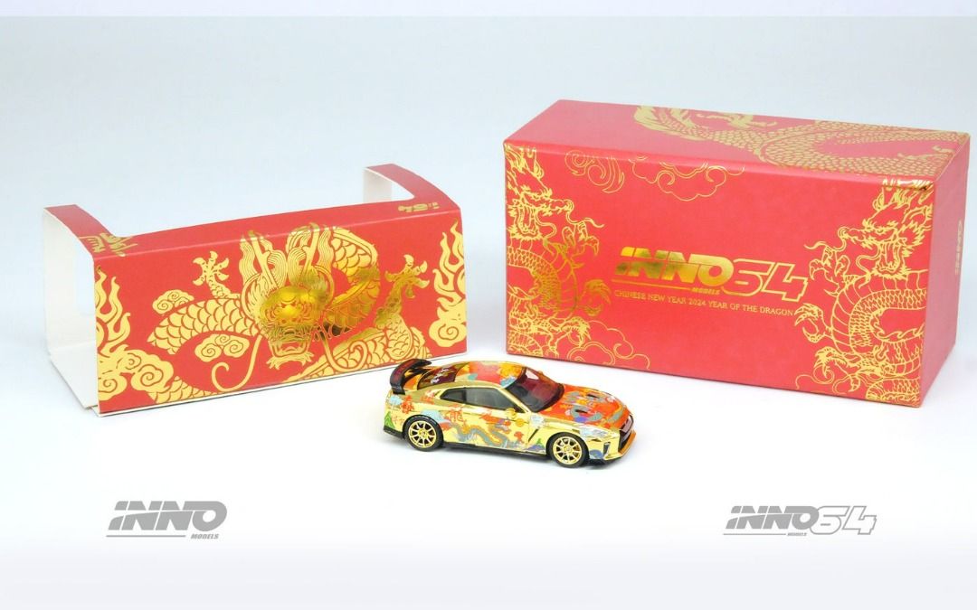 INNO64 日產 NISSAN GT-R (R35) 龍年限定 Year Of The Dragon Special Edition ...