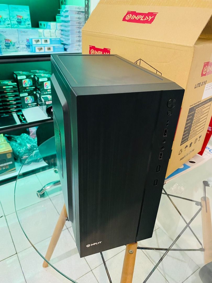 Inplay Lite X10 M-ATX M-ITX Desktop PC Case with 200w PSU, Computers ...