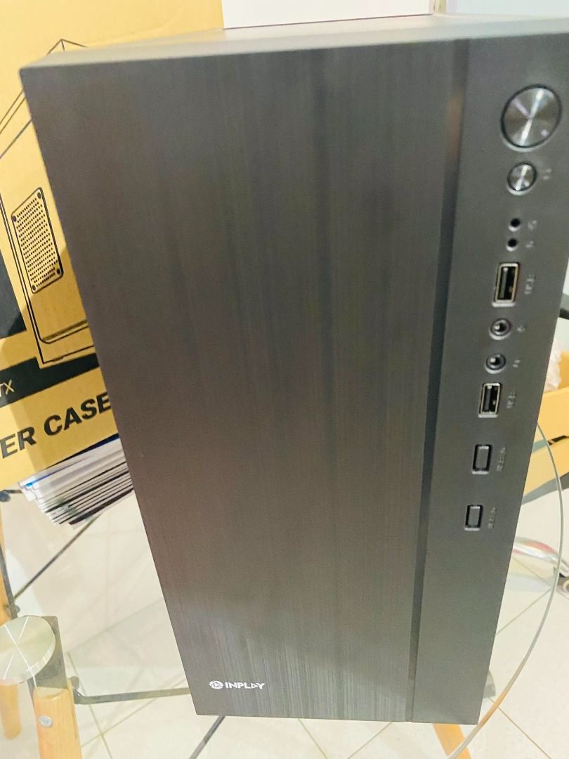 Inplay Lite X10 M-ATX M-ITX Desktop PC Case with 200w PSU, Computers ...