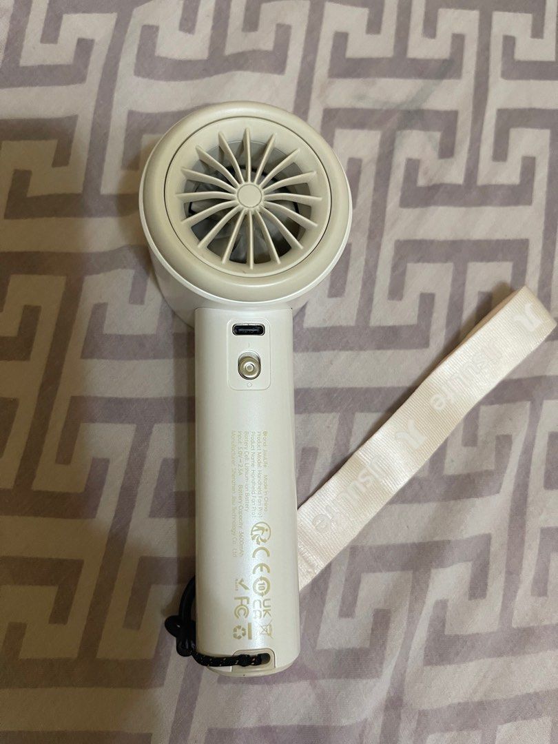 JISULIFE Mini Fan Rechargeable Handheld Fan With Lanyard 3500mAh ...