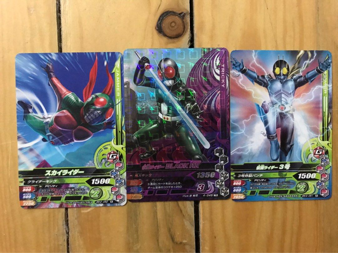 Kamen Rider Card Set, Hobbies & Toys, Collectibles & Memorabilia, Fan ...
