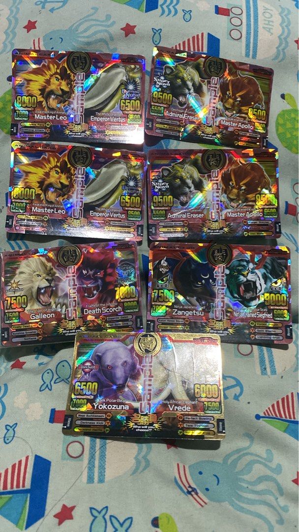 kartu animal kaiser sample evo 8 dx, Toys & Collectibles, Permainan ...