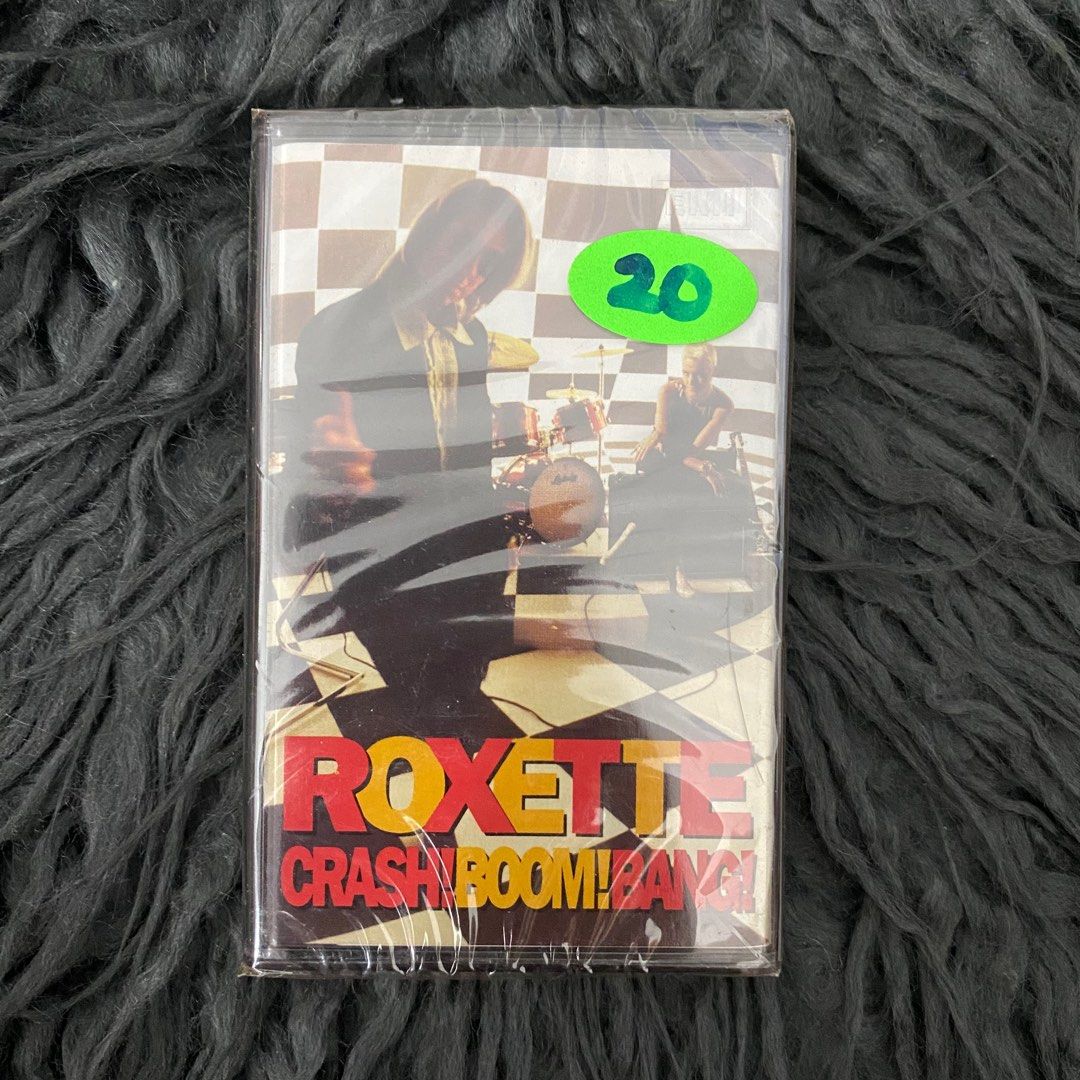 KASET ROXETTE Crash!Boom!Bang!, Hobbies & Toys, Music & Media, CDs & DVDs on Carousell