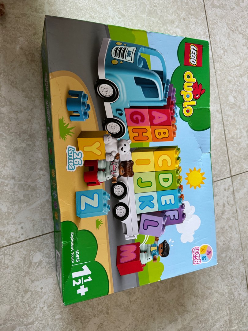 LEGO DUPLO Alphabet Truck, Babies & Kids, Infant Playtime on Carousell