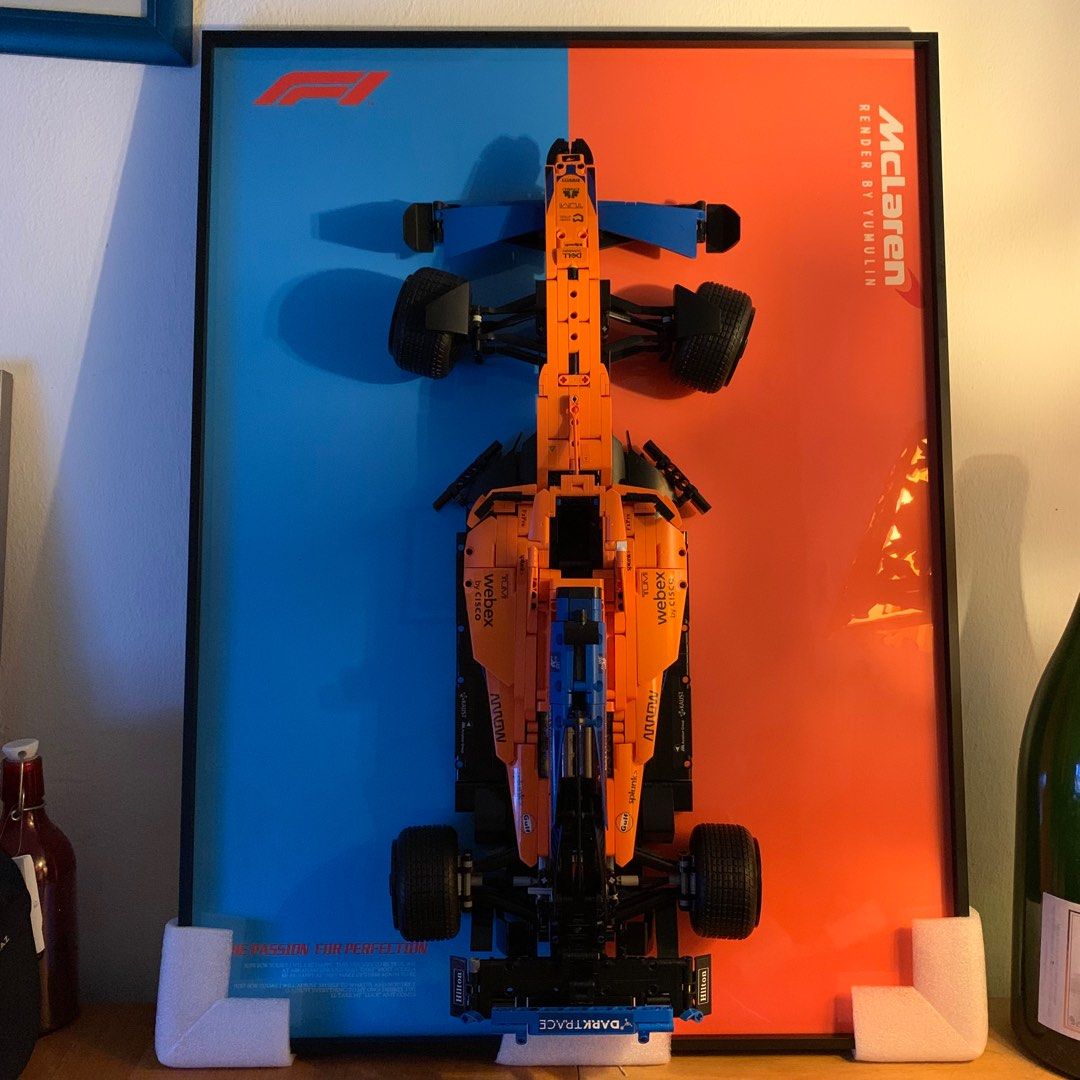 LEGO Technic McLaren Formula 1 (Display Wallboard/Frame), TV & Home ...